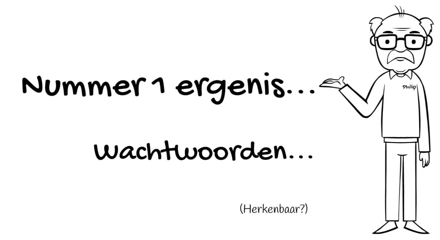 PEBKAC – “Problem Exists Between Keyboard And Chair”